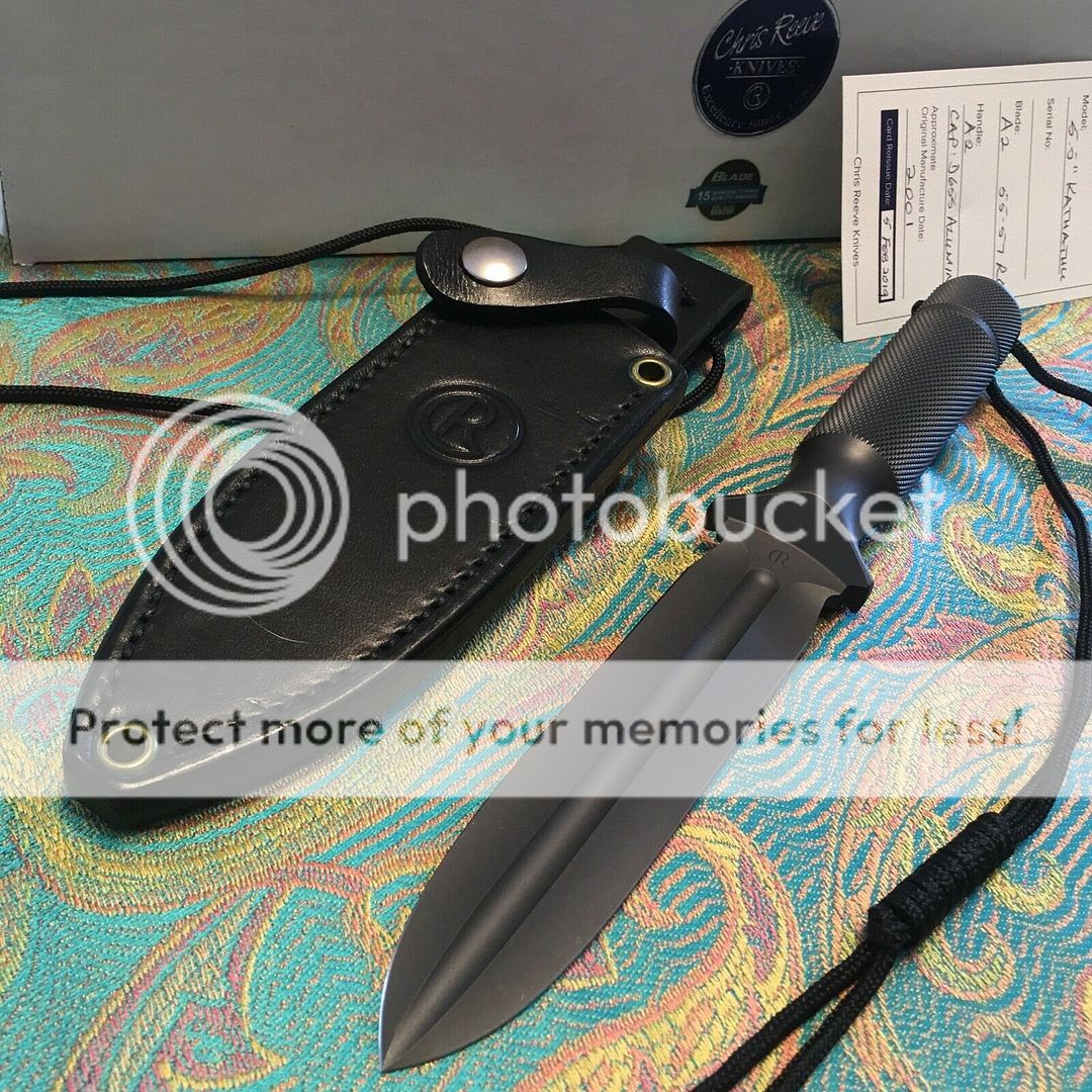 Review - SALE :$4000 Extremely Rare Chris Reeve Kathathu Dagger 1 of ...