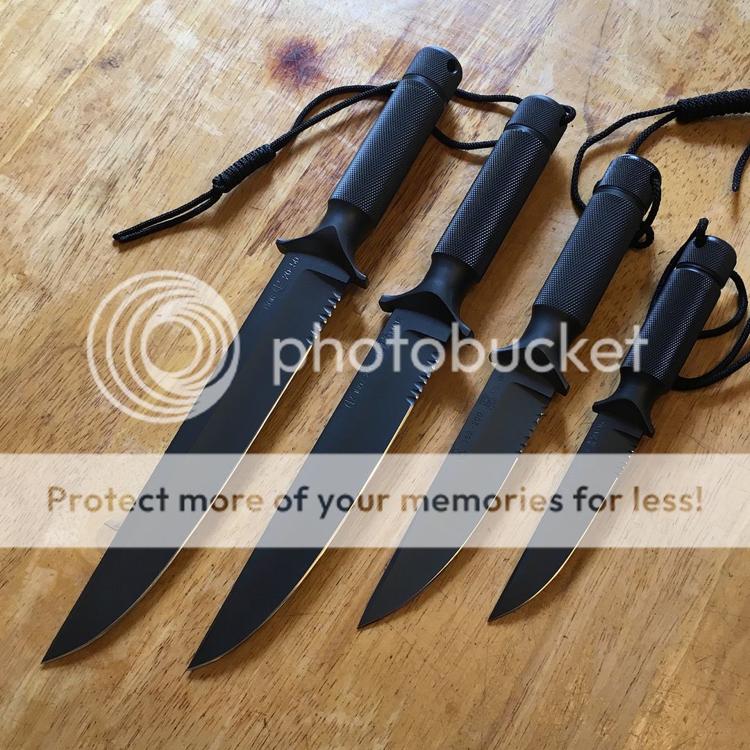 Chris Reeve knives Rare HOG stick 9' #20/50 + Set 3 psc Al mar ...