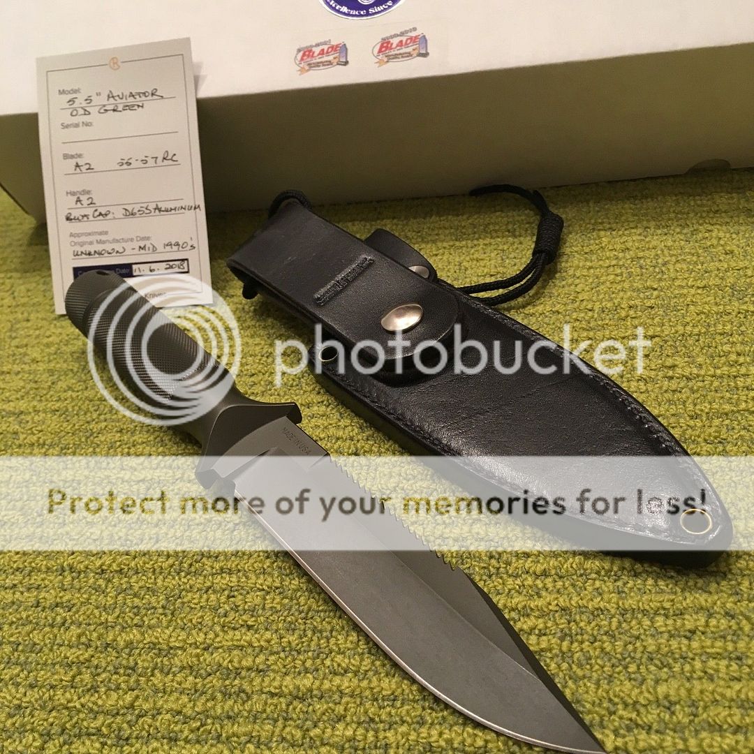 CHRIS REEVE GREEN AVIATOR knive 5.5' one of 50pcs ,Chris Reeve Dagger ...